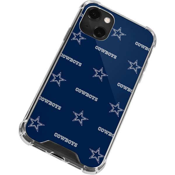 Dallas Cowboys Blitz Series iPhone 15 Plus Clear Case | Clear Phone ...