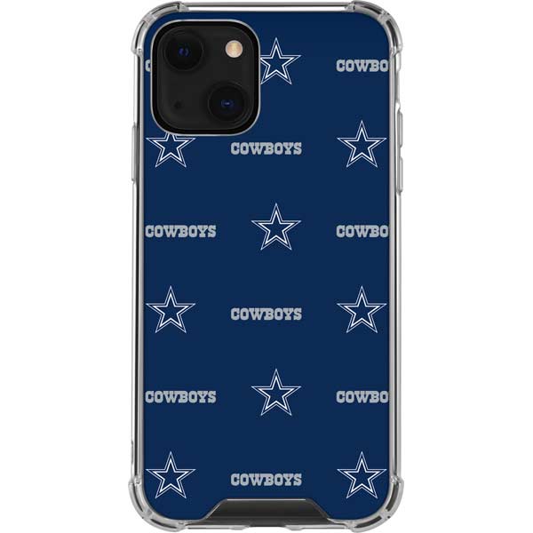 Dallas Cowboys Blitz Series iPhone 15 Plus Clear Case | Clear Phone ...