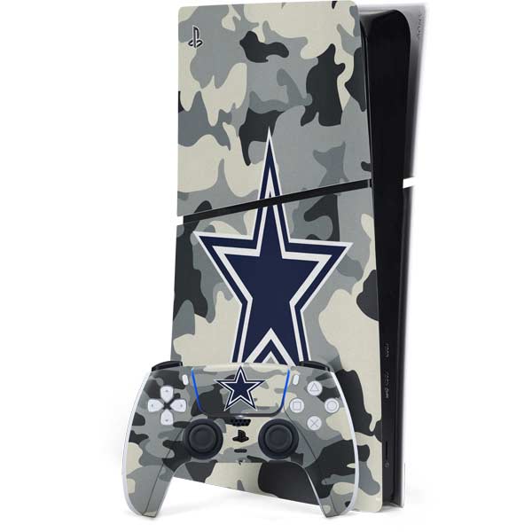 NFL Dallas Cowboys Camo PS5 Slim Digital Edition Console & Controller ...