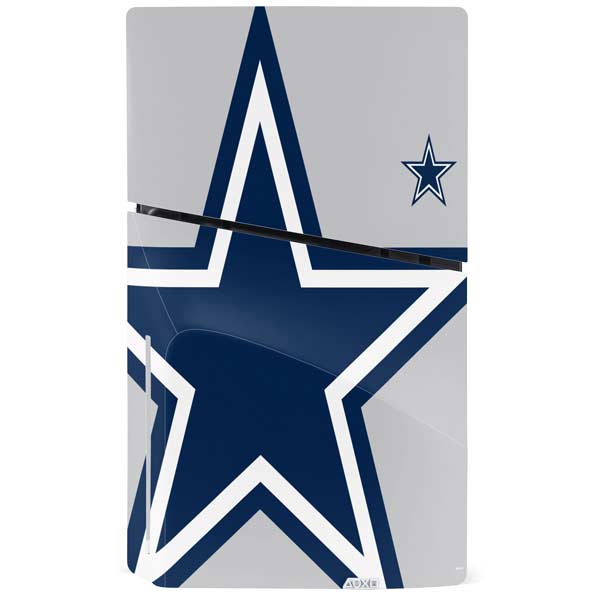 NFL Dallas Cowboys Large Logo Skin for PS5 Slim Disk Bundle - Skinit