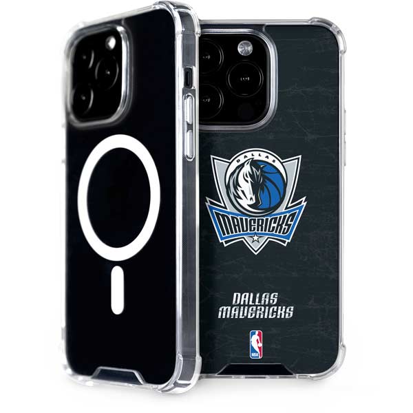 Dallas Mavericks Black Primary Logo MagSafe Case for iPhone 14 Pro | Skinit