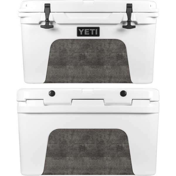 Dark Iron Grey Concrete YETI Tundra 45 Hard Cooler Skin | Skinit