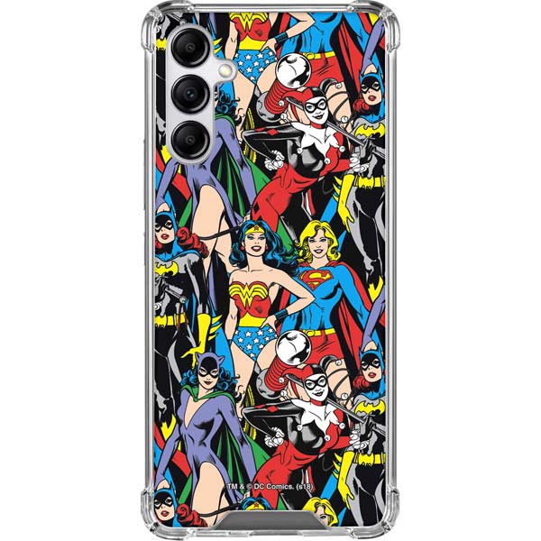 Galaxy A15 5G DC Comics Wonder Woman DC Bombshells Characters Pattern ...