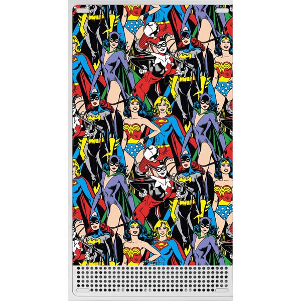 DC Comics Wonder Woman DC Bombshells Characters Pattern Xbox Series S ...