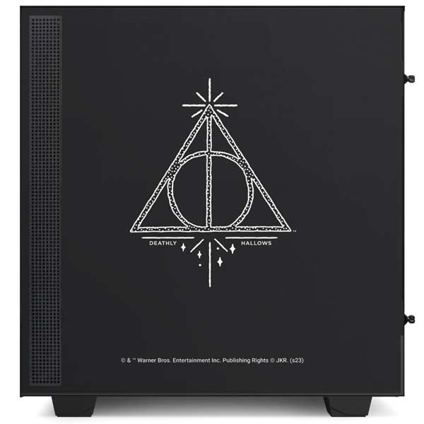 Deathly Hallows Symbol NZXT H510 Compact ATX Mid-Tower Case Skin – Skinit