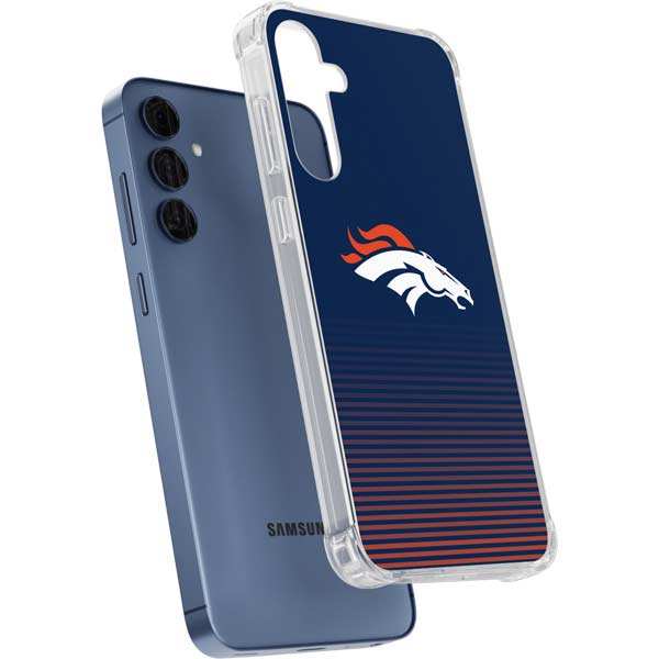 NFL Denver Broncos Breakaway Galaxy S24 Clear Case | Transparent Phone ...