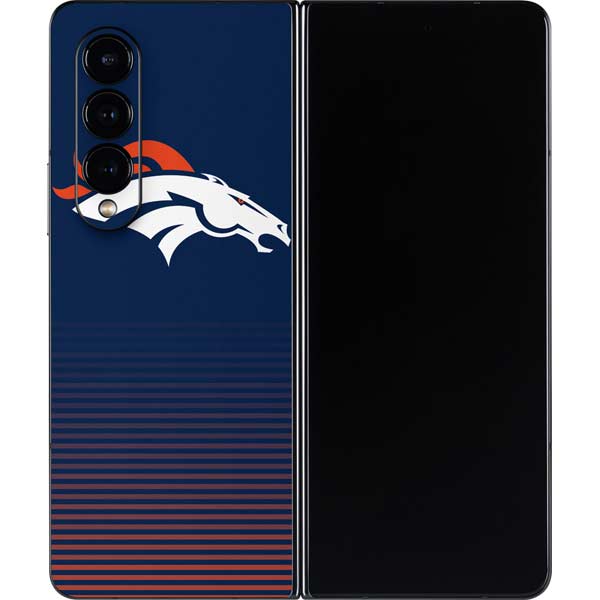 Denver Broncos Breakaway Galaxy Z Fold4 5G Skin | Decals | Skinit