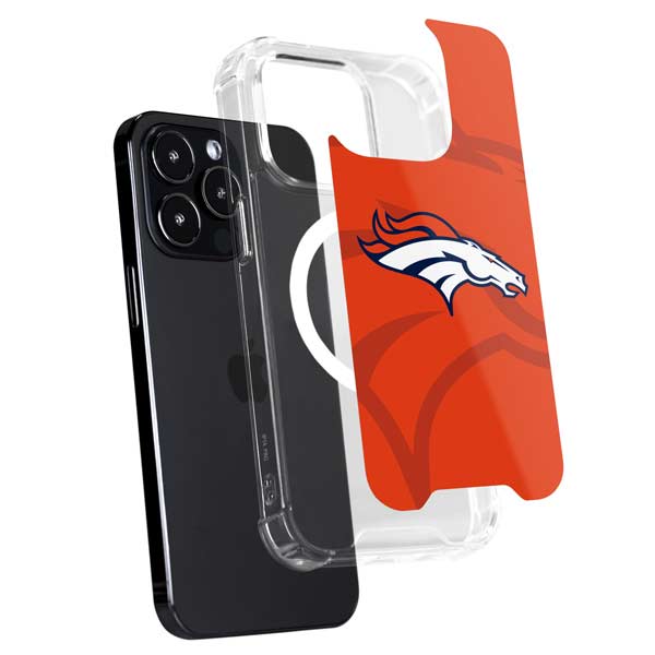 Denver Broncos Double Vision MagSafe Case for iPhone 14 Pro | Skinit