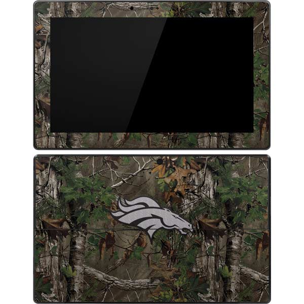 Denver Broncos Realtree Xtra Green Camo Microsoft Surface Skin | NFL ...