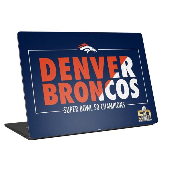 Denver Broncos Super Bowl 50 Champions Bold Universal Laptop 11in (8.8 ...
