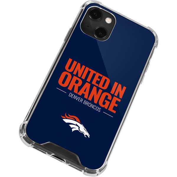 Denver Broncos Team Motto iPhone 15 Plus Clear Case | Clear Phone Cases ...