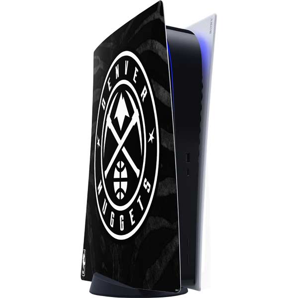 Denver Nuggets Black Animal Print Skin for PS5 Digital Edition Console ...