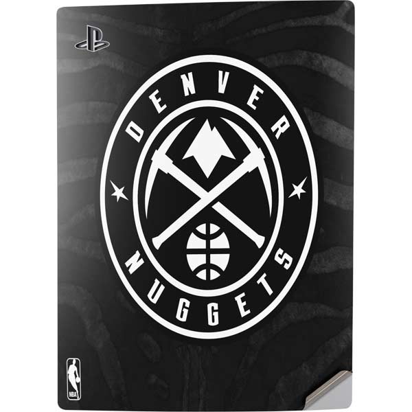 Denver Nuggets Black Animal Print Skin for PS5 Digital Edition Console ...