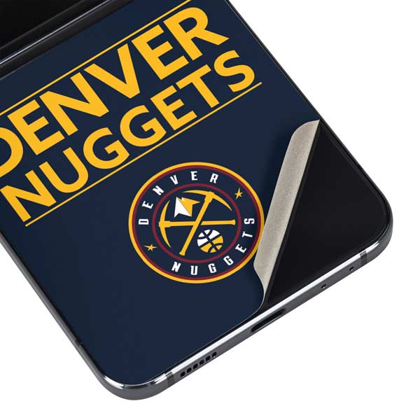 Denver Nuggets Standard - Light Blue Skin for Galaxy Z Flip5 5G | Skinit