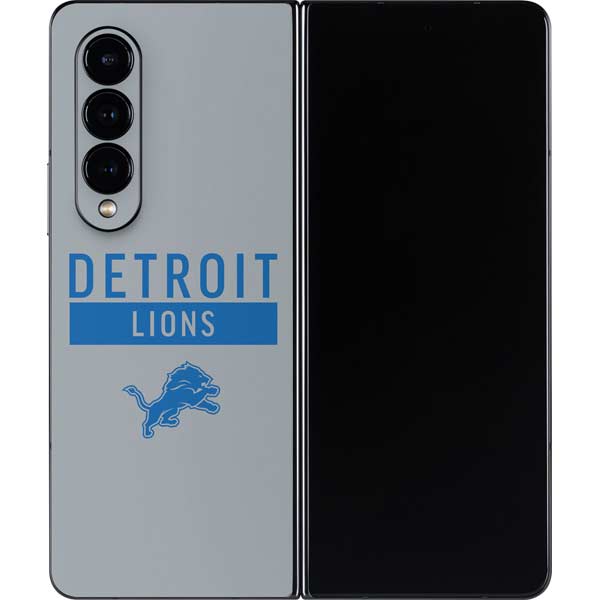Detroit Lions Grey Performance Series Galaxy Z Fold4 5G Skin | Decals ...