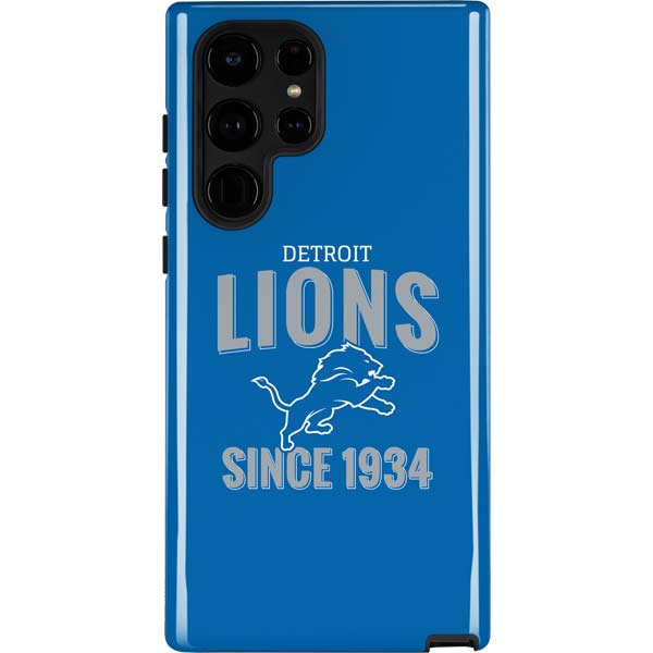 Detroit Lions Helmet Galaxy S22 Ultra Pro Case - Skinit