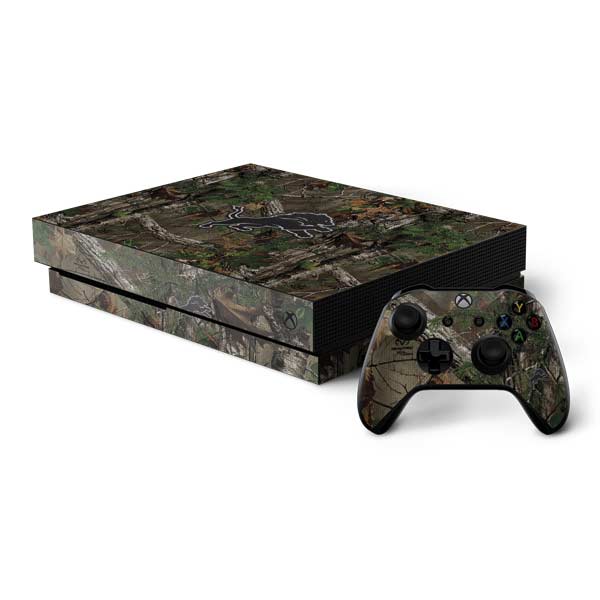 Detroit Lions Realtree Xtra Green Camo Microsoft Xbox Skin | NFL – Skinit