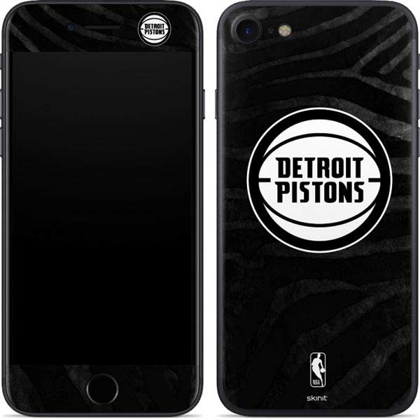 Detroit Pistons Black Animal Print Skin | NBA – Skinit