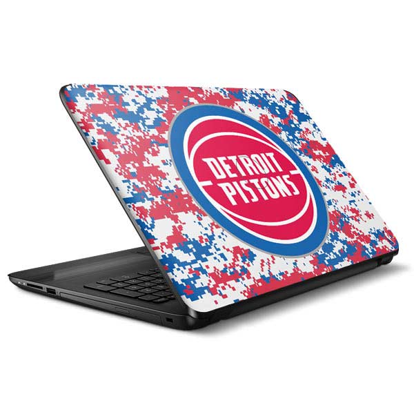 Detroit Pistons Digi Camo HP Notebook Skin | Skinit
