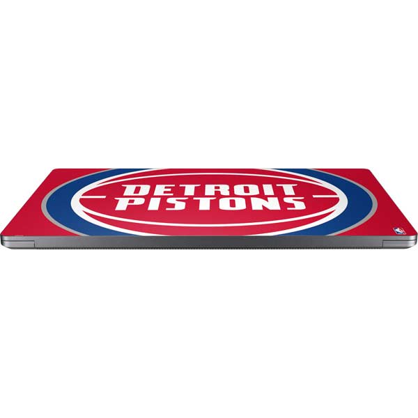 Universal Laptop 17in (13.8 x 10in) Detroit Pistons Large Logo Skin ...