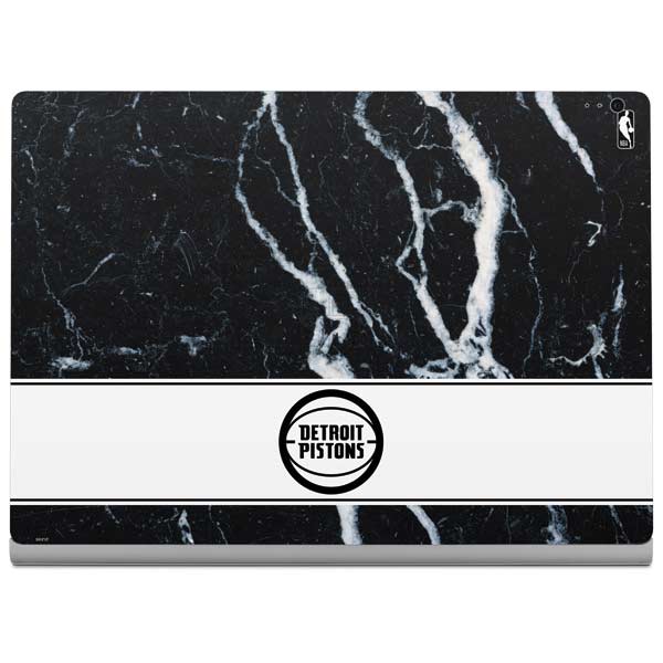 Detroit Pistons Marble Microsoft Surface Book Skin | NBA – Skinit