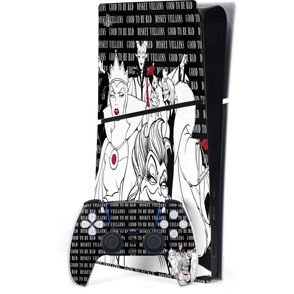 Disney Villains Characters Art PS5 Slim Digital Edition Console ...