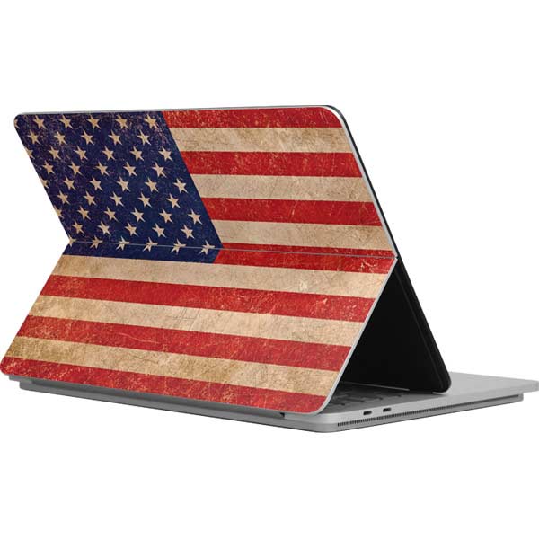 Distressed American Flag Surface Laptop Studio Skin | Skinit
