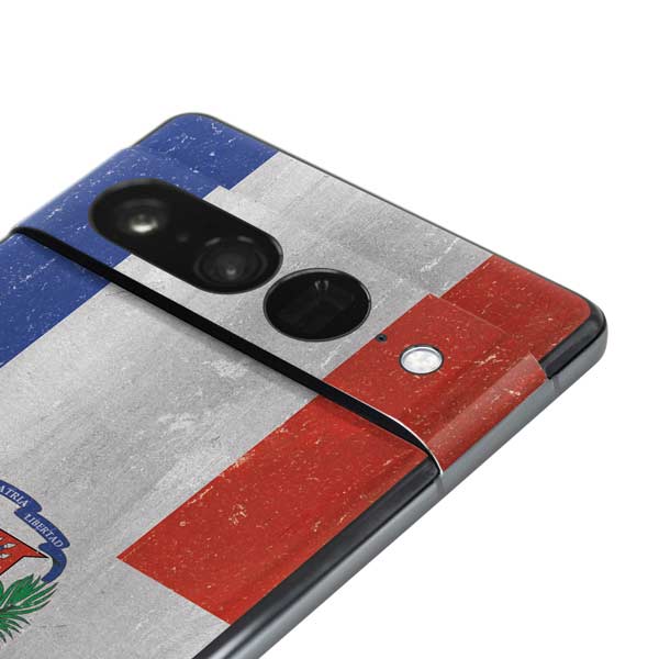Dominican Republic Flag Faded Google Pixel 7 Pro Skin | Decals | Wraps ...