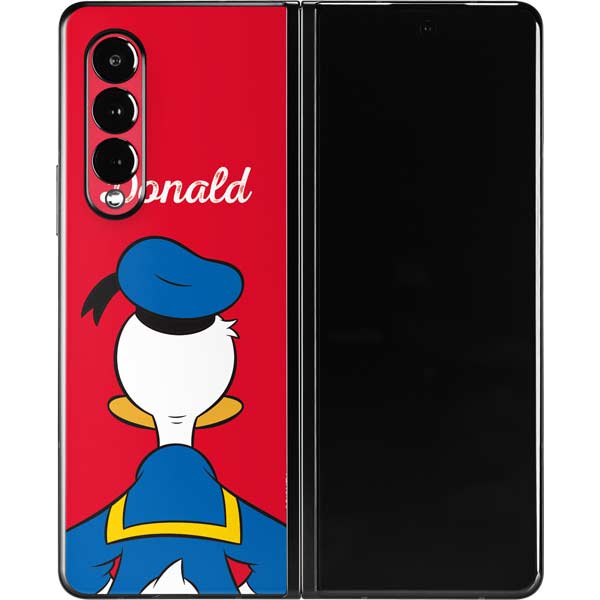 Donald Duck Backwards Skin for Galaxy Z Fold3 5G | Decals - Skinit