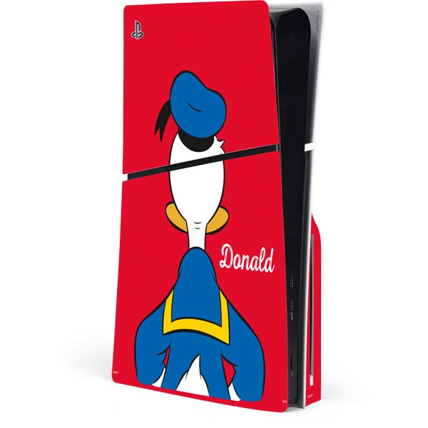 Disney Friends Donald Duck Backwards Skin for PS5 Slim Disk Console ...