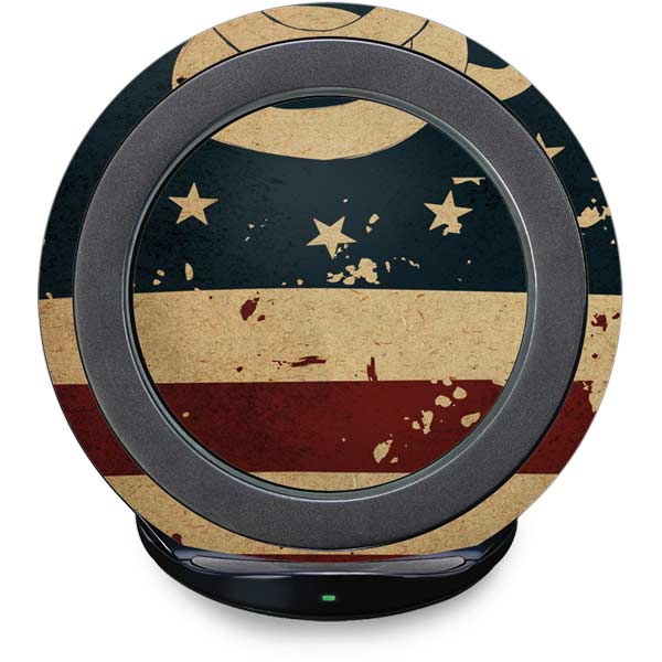 Dont Tread On Me American Flag Samsung Charger Skin – Skinit