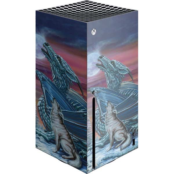 Dragon and the Wolf Microsoft Xbox Skin | Art – Skinit