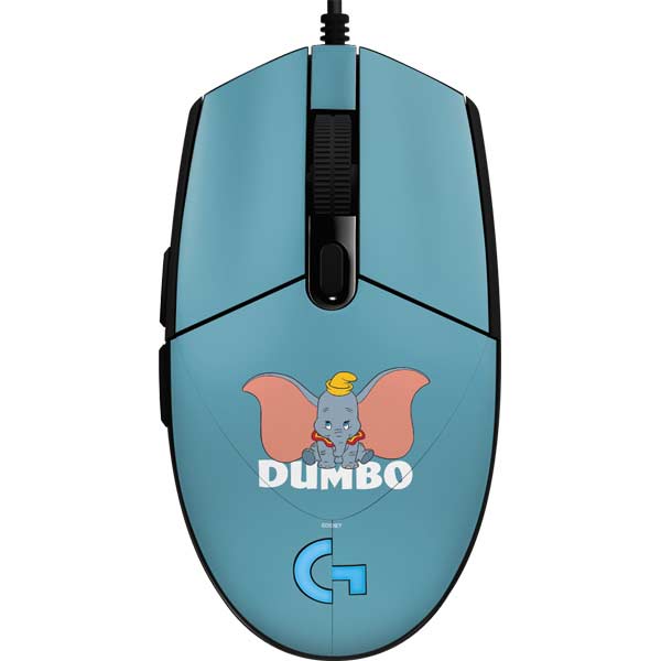 Dumbo Baby Elephant pose G203 Prodigy RGB Wired Gaming Mouse Skin ...