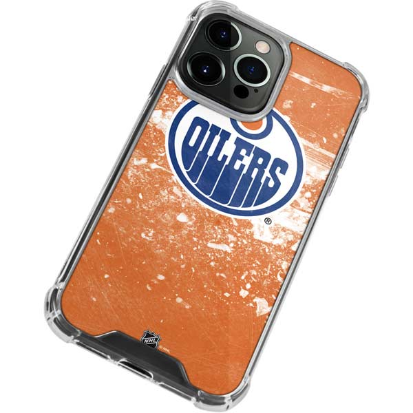 Edmonton Oilers Frozen iPhone 13 Pro Max Clear Case | Skinit