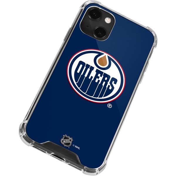 Edmonton Oilers Solid Background iPhone 15 Plus Clear Case | Clear ...
