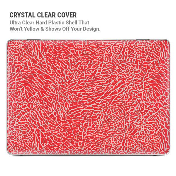 Elephant Print Red Clear Cases for MacBook Pro 15 - Skinit