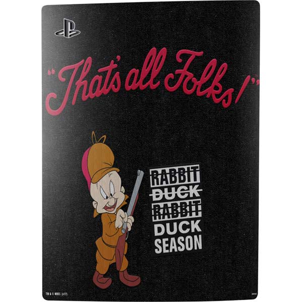 Elmer Fudd Thats All Folks Skin for PS5 Console - Skinit