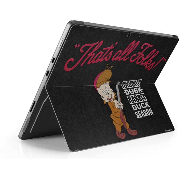Elmer Fudd Thats All Folks Surface Pro 9 Skin | Skinit