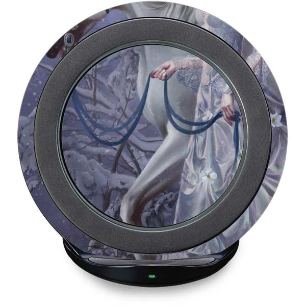 Fairy with Horse in Snow by Nene Thomas Samsung Charger Skin | Art – Skinit