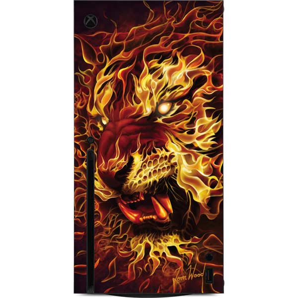 Fire Tiger Microsoft Xbox Skin | Art – Skinit