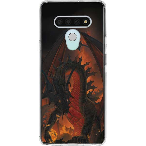 Fireball Dragon Stylo 6 Clear Case | Art – Skinit