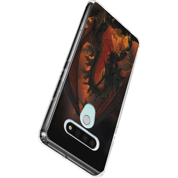 Fireball Dragon Stylo 6 Clear Case | Art – Skinit