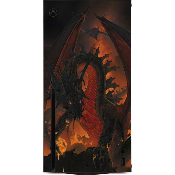Fireball Dragon Microsoft Xbox Skin | Art – Skinit
