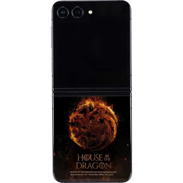 Flaming Tararyen Sigil Skin for Galaxy Z Flip5 5G | Skinit
