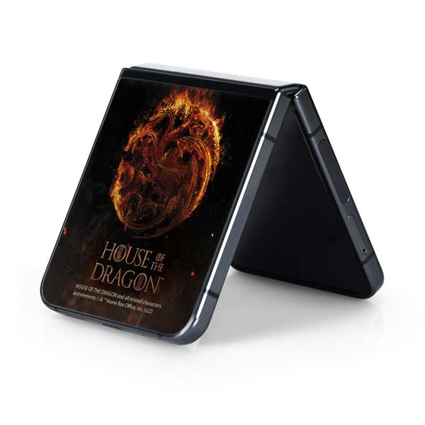 Flaming Tararyen Sigil Skin for Galaxy Z Flip5 5G | Skinit