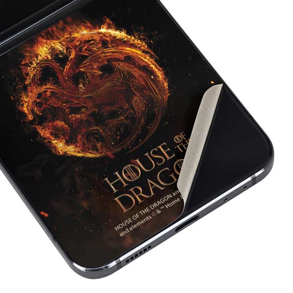 Flaming Tararyen Sigil Skin for Galaxy Z Flip5 5G | Skinit