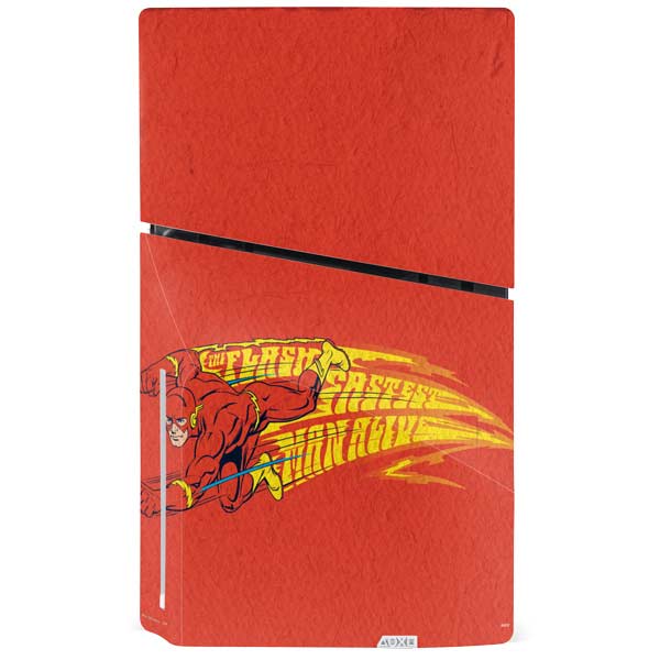 DC Comics Flash Racer Skin for PS5 Slim Disk Console - Skinit