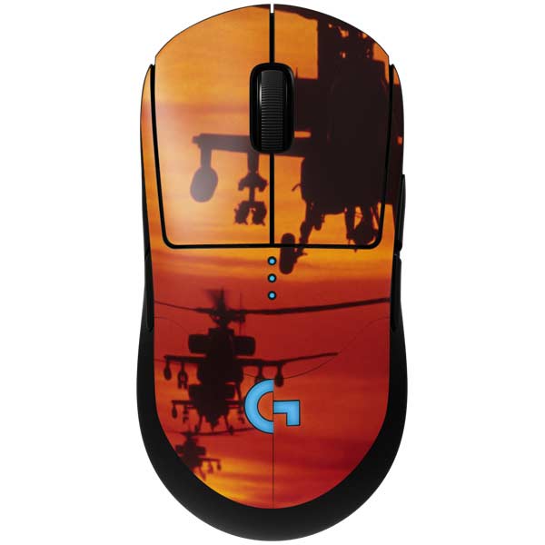 Four AH-64 Apache Helicopters G Pro Wireless Gaming Mouse Skin – Skinit