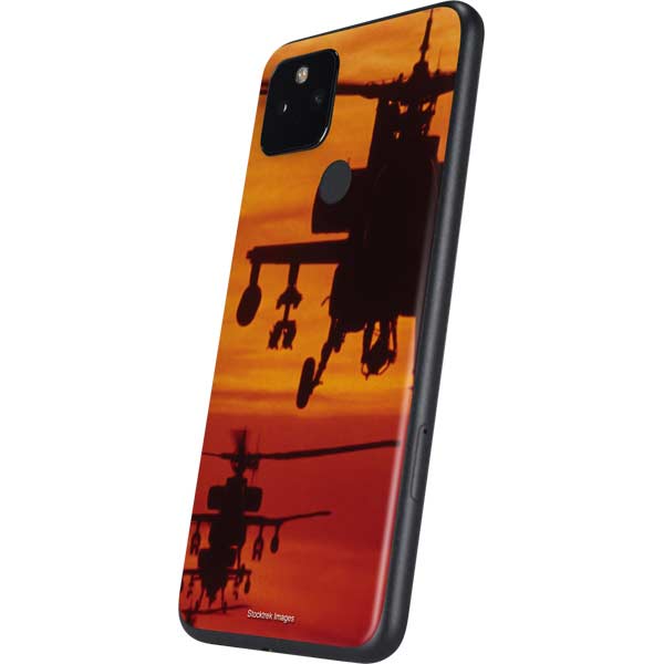 Four AH-64 Apache Helicopters Google Pixel 5a Skin | Skinit
