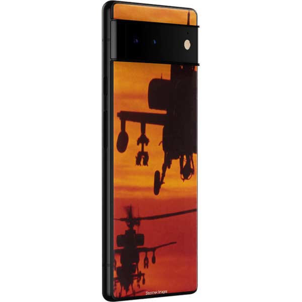 Four AH-64 Apache Helicopters Google Pixel 6 Pro Skin - Skinit